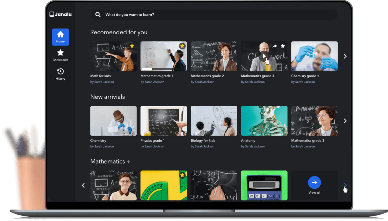 Janala is an education platform with more than 3000 education videos ...