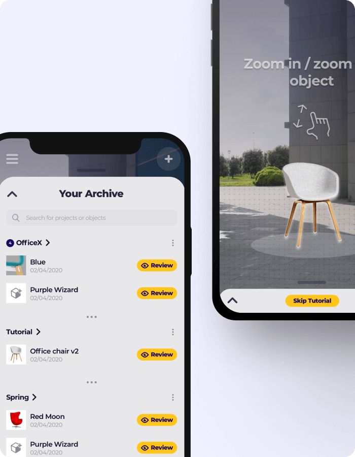 Augmented Review: an AR app for 3D Designers | Enkonix